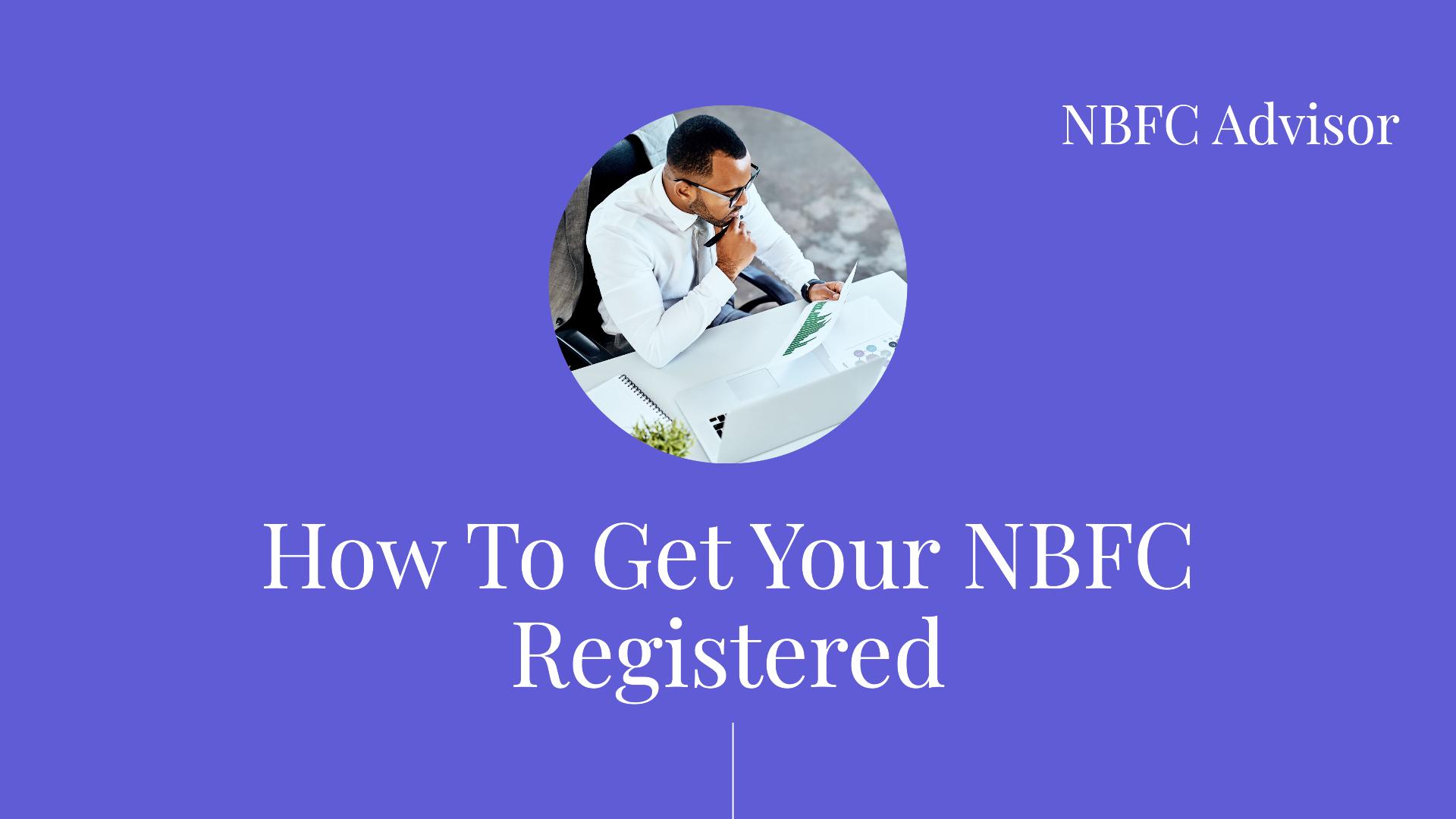 How to Apply an NBFC Registration in India